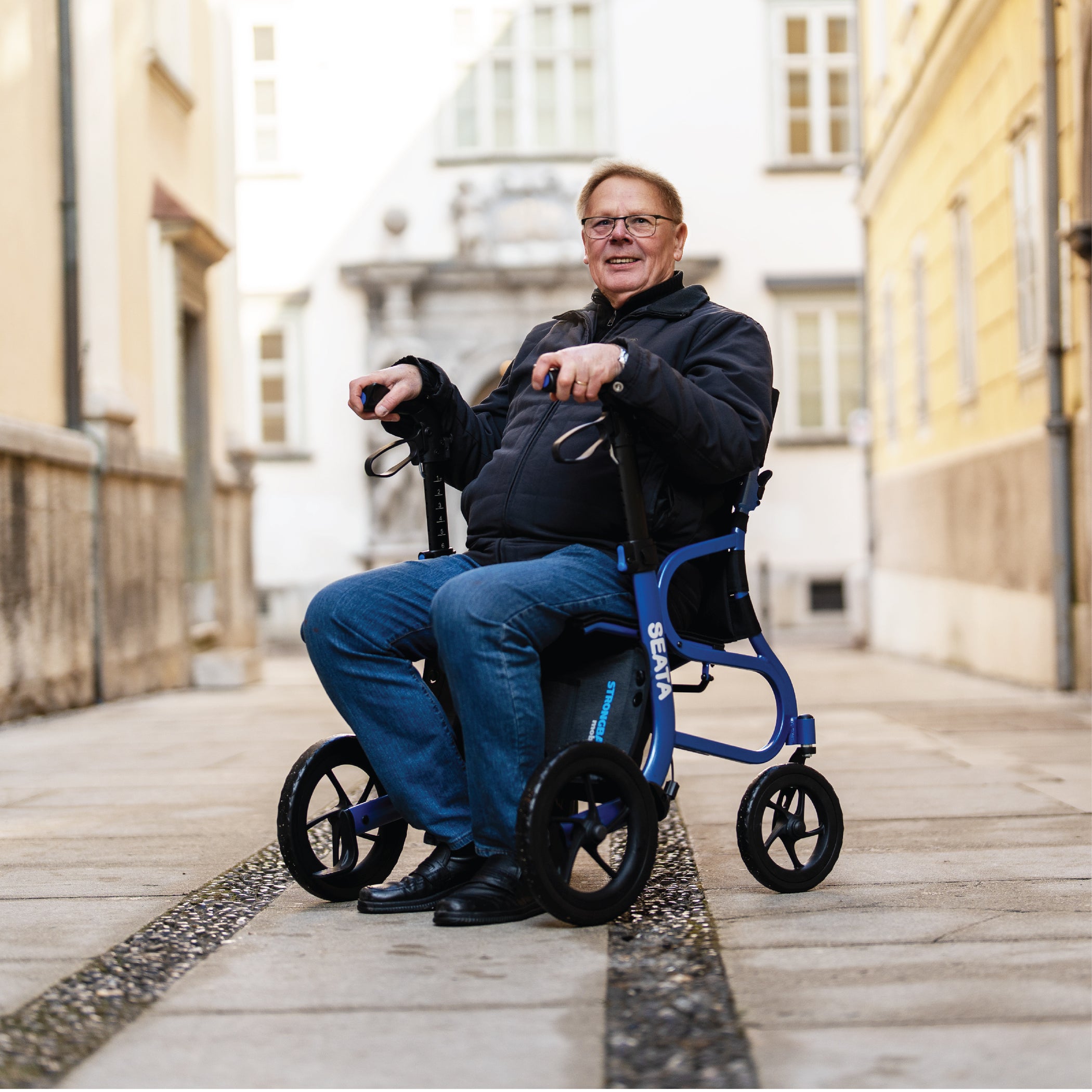 The World's Most Comfortable Rollator: SEATA