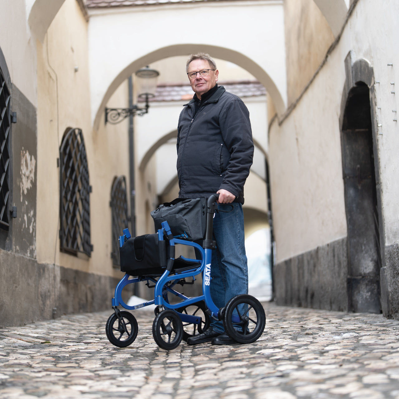 The World's Most Comfortable Rollator: SEATA